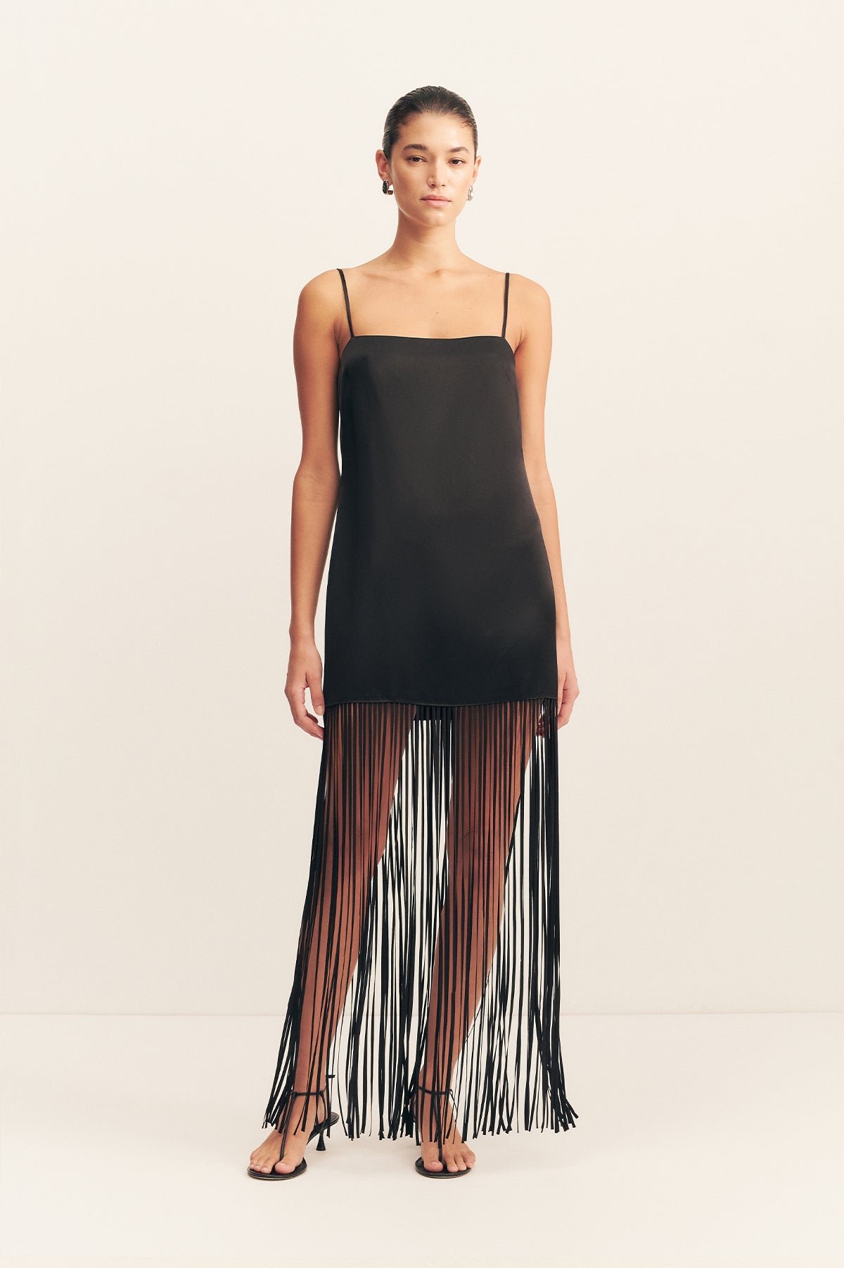 fringe maxi