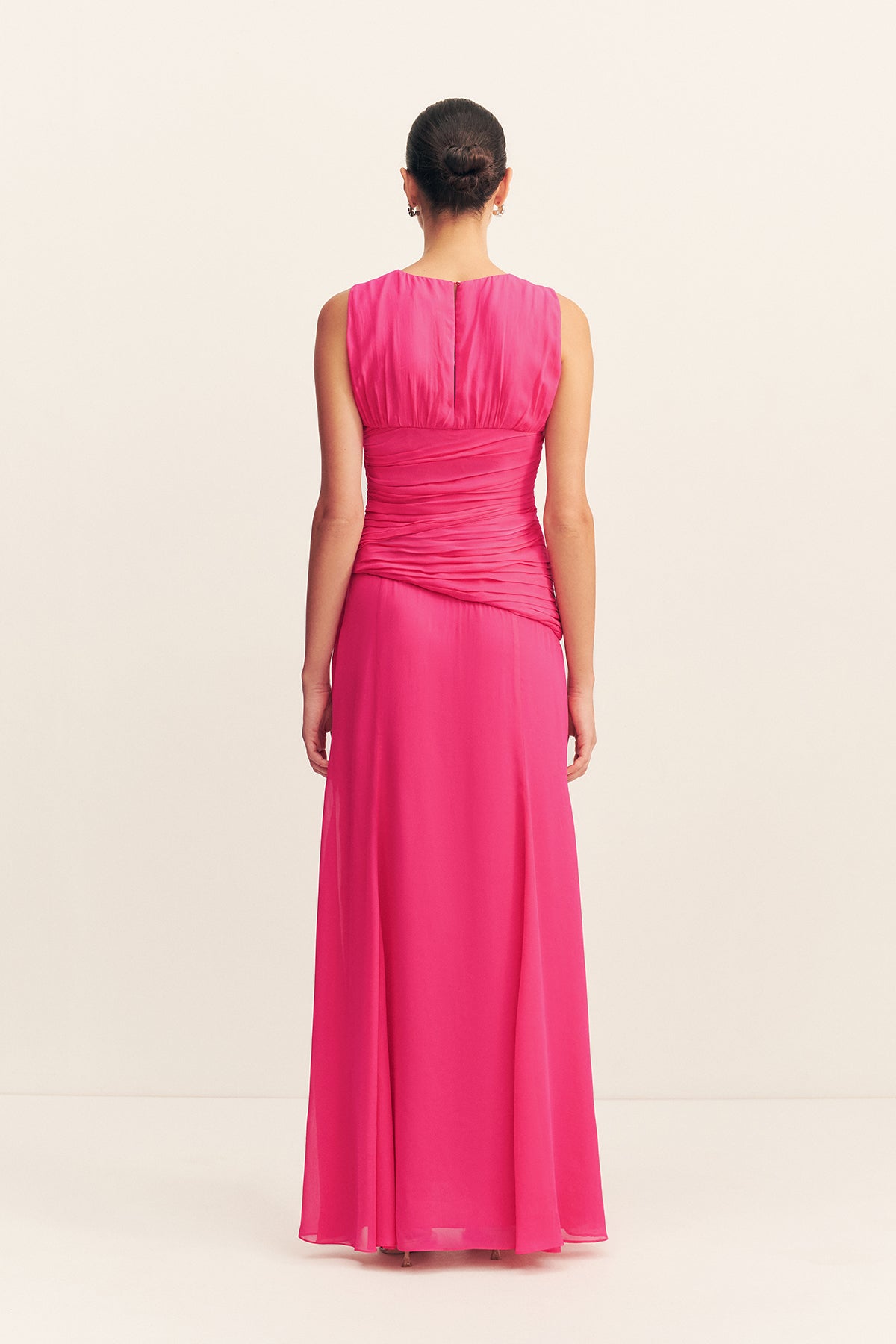 Aylah Side Split Maxi Dress | Fuchsia | Dresses | Shona Joy