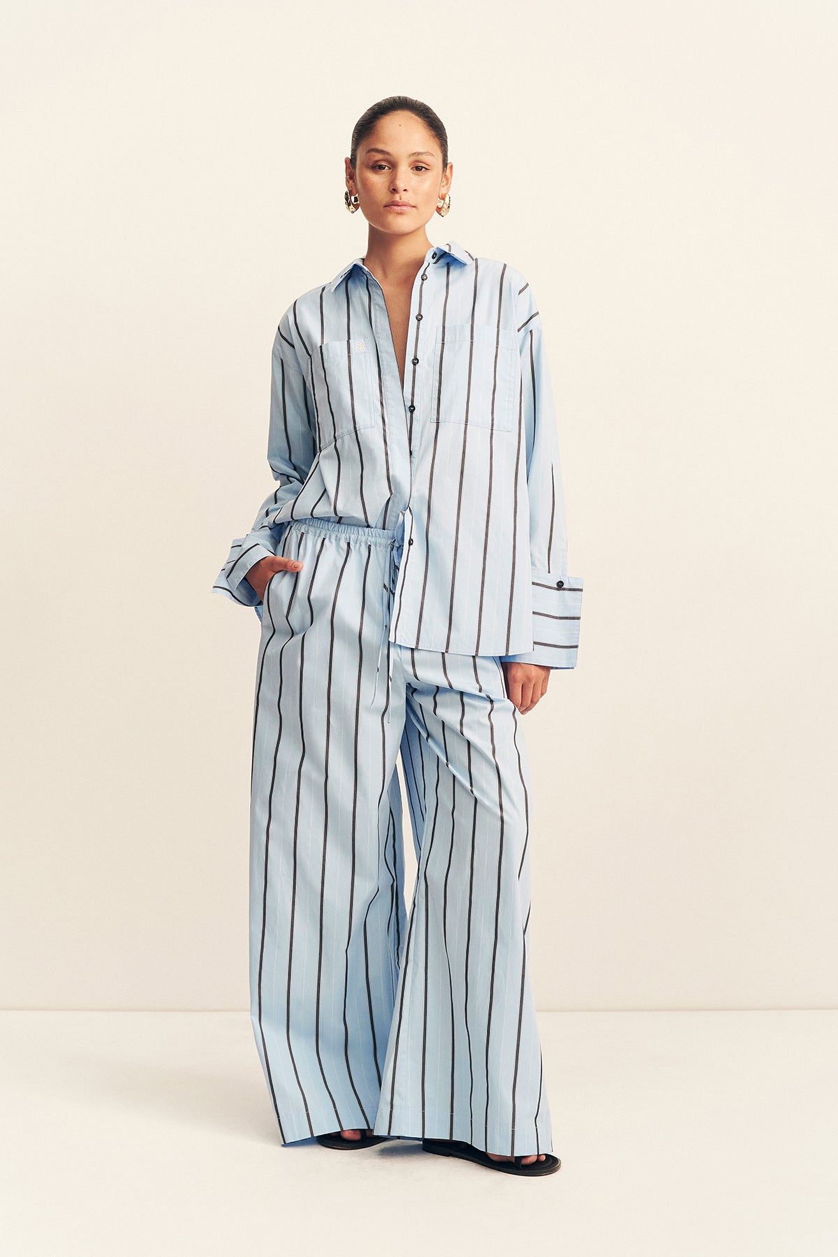 Saxon Pant | Bather Stripe | Pants | Shona Joy
