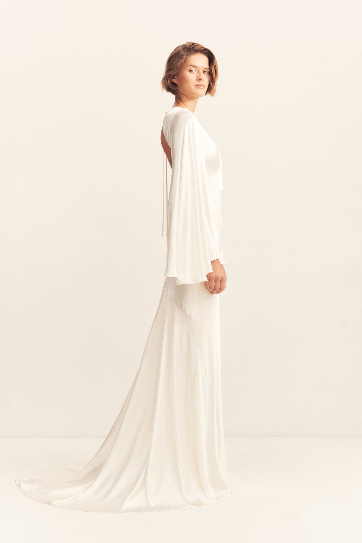 La Lune Backless Maxi Dress | White | Dresses | Shona Joy