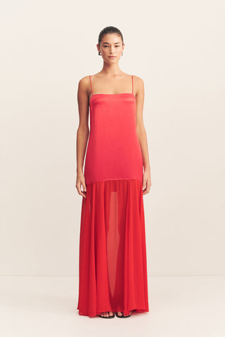 Moraya Dropped Waist Maxi Dress | Chilli | Dresses | Shona Joy