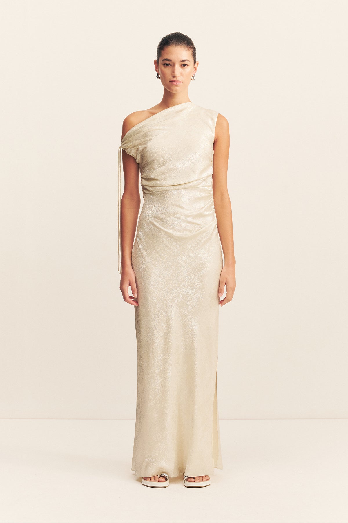 Calder Gathered Maxi Dress | Bubbly | Dresses | Shona Joy