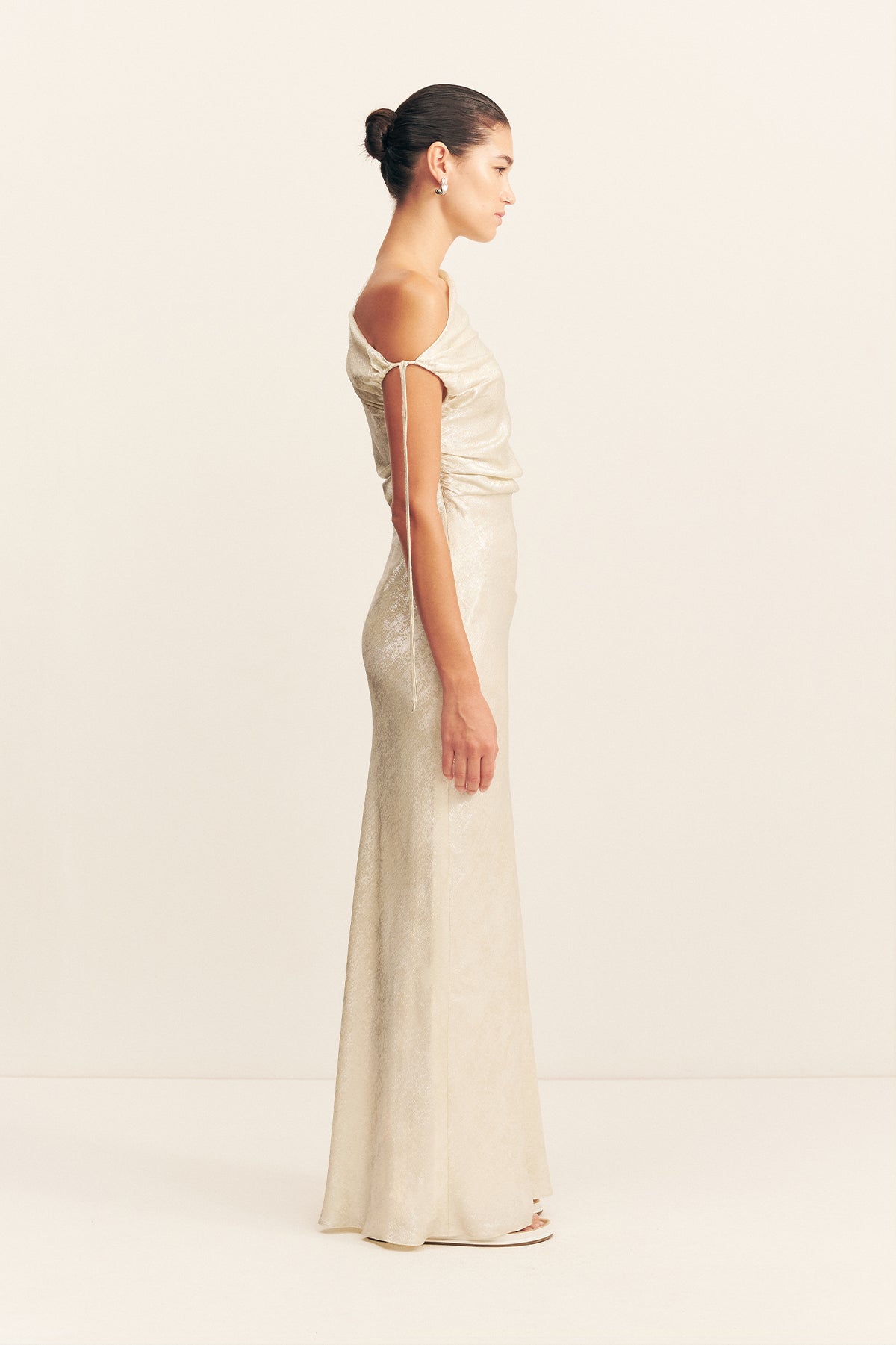 Calder Gathered Maxi Dress | Bubbly | Dresses | Shona Joy
